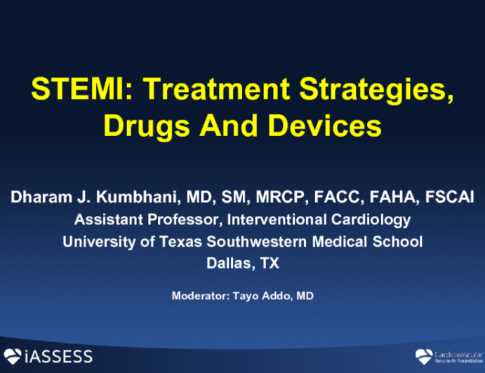 STEMI: Treatment Strategies, Drugs And Devices | tctmd.com